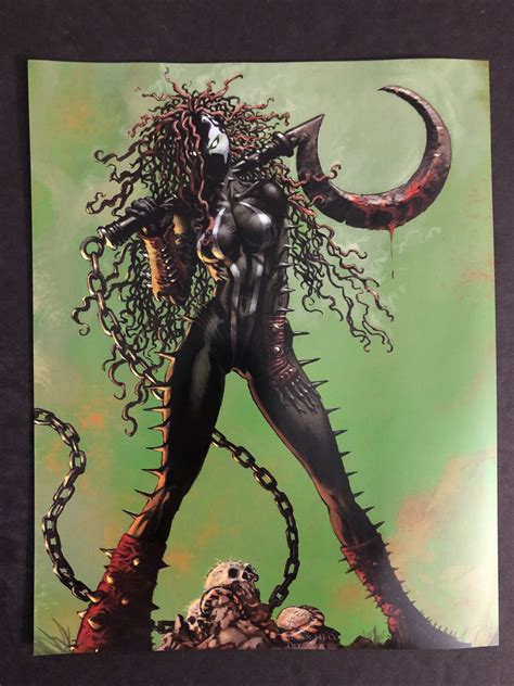 Spawn 141 Cover Image Comics Poster Print 8x105 Greg Capullo She