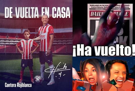 Chivas Confirma A Chicharito Hernández Los Mejores Memes