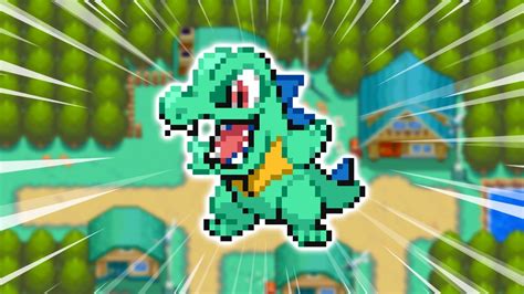 Totodile Sprite Shiny