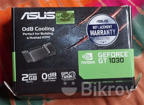 Asus Geforce Gt Gb Gddr Low Profile Graphics Card For Sale In Mirpur Bikroy