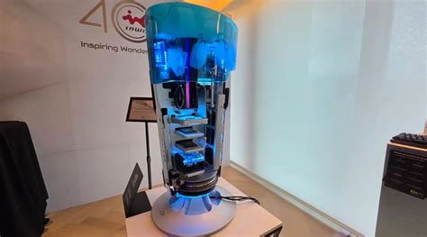 Inwin Unveils Chronomancy 1 1 Meter Gaming Pc Case Combining Magic And