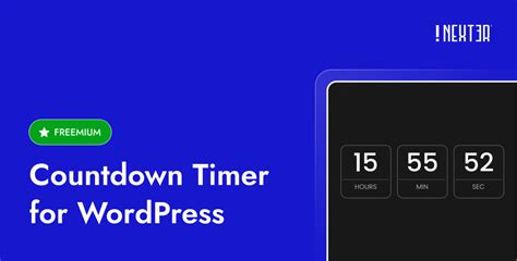 Countdown Timer Block For Wordpress Evergreen Timer Nexter Blocks