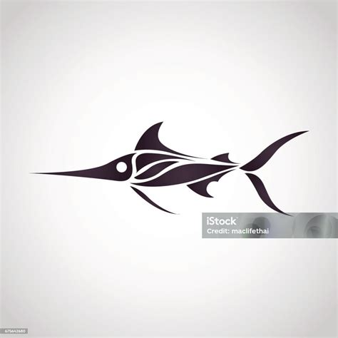 Desain Ilustrasi Ikon Vektor Ikan Laut Dalam Ilustrasi Stok Unduh