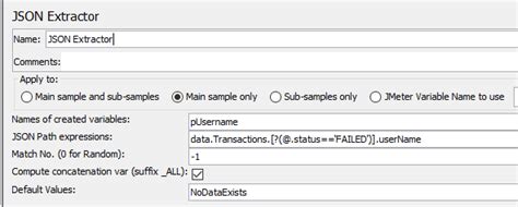 Jmeter Comma Separated Values To Variable In Json Extractor Stack