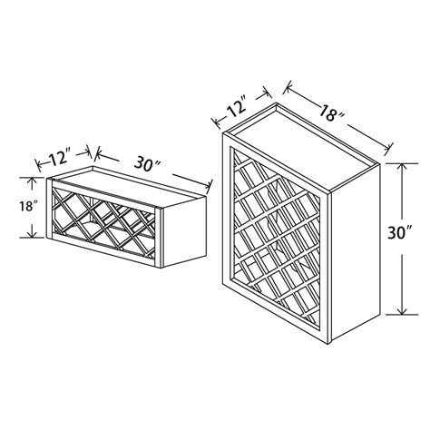 Shop Pre Assembled Arcadia Dove Grey Wine Rackwrc3018ardgya