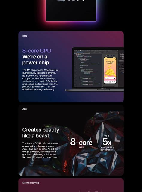 Apple MacBook Pro With Apple M Chip Inch GB RAM GB SSD Storage Space Grey Amazon