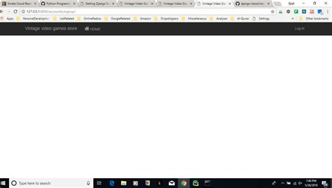 Accountssignup Not Loading Form · Issue 11 · Packtpublishingpython