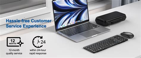 Foldable Keyboard And Mouse Edjo Folding Keyboard Mouse Combo With Portable Case 2