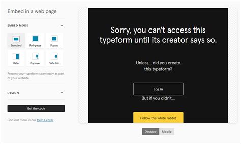 Sorry You Cant Access This Typeform Until The Creator Says So Community