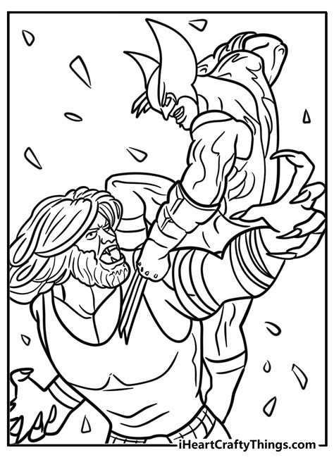 25 Wolverine Coloring Pages 100 Free To Print