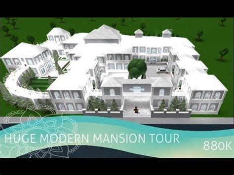 12 Bloxburg Modern Mansion Idea Modern Mansion House Layouts Two