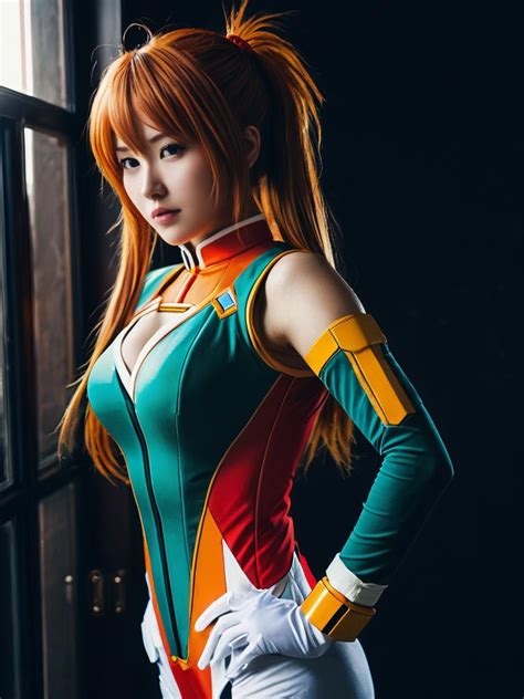 Woman Cosplay Wearing Realistic Asuka Kazama Costume Swap Face
