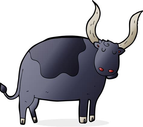 Cartoon Ox Drawing 47134038 Png