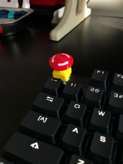 E Stop Key Cap By Adam Cook Download Free Stl Model