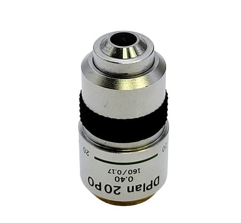 Olympus Microscope Objective 20x Dplan 20po Pol 160017 Microscope Marketplace