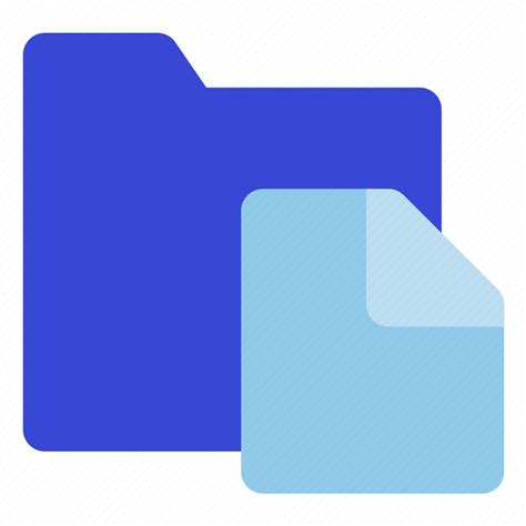 Document Folder Extension Format Storage Paper File Icon