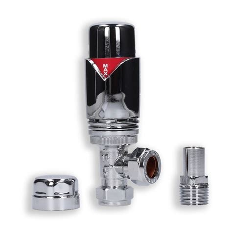 Gold Premium Trv 15mm Angled All Chrome