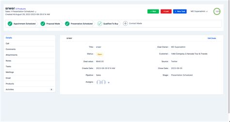 deals management for perfex crm by unique coder codecanyon