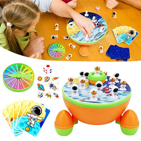 어린이 우주인 탁상 게임 장난감 멀티플레이어 퍼즐 게임 3 세 아동용 놀이기구 수수께끼 And 마술 입방체