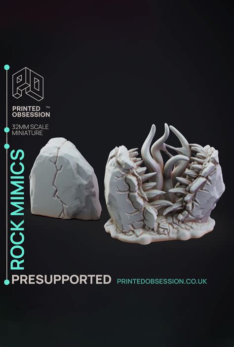 Mimic Rocks 3 Mimics Presupported Illustrated And Stats 32mm