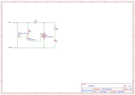 Circuito Com Triac Easyeda Open Source Hardware Lab