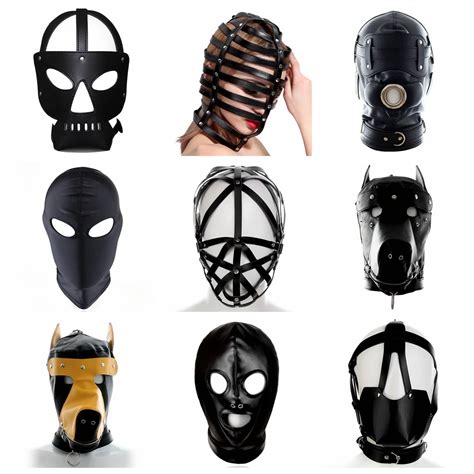 Erotic Women Sexy Mask Movie Cosplay Leather Sex Mask Halloween Party