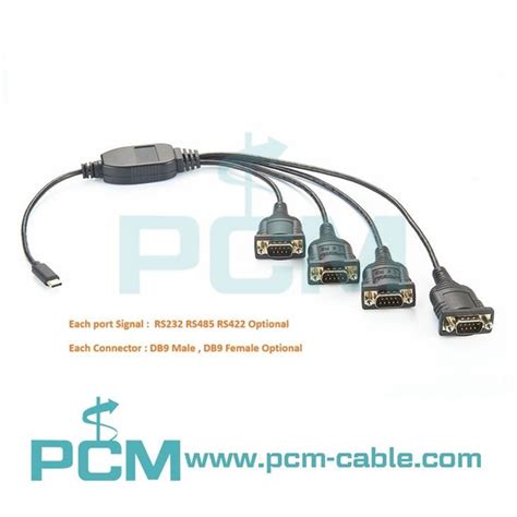 Pemasok USB Ke Serial RS232 Adaptor 4 Port Yang Disesuaikan Produsen Kutipan Grosir PREMIER