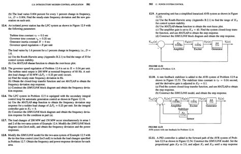 580 12 Power System Control The Frequency Deviation
