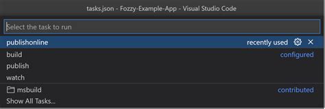 How To Deploy An ASP NET Project With VS Code And Web Deploy Fozzy Hosting Knowledge Base