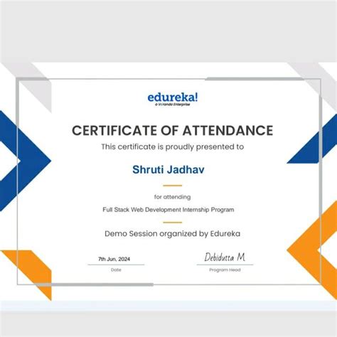 Shruti Jadhav On Linkedin Edureka Elearning E Attendance