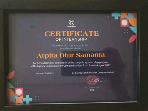 Arpita Dhir Samanta On Linkedin Digitalmarketing Internship Gratitude Isbrbusinessschool