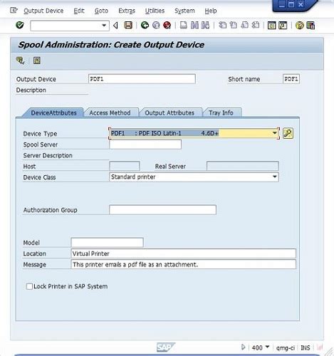 Creating A Printer To Send A Pdf As An Attachment SAP Community
