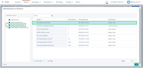 Import File To Data Extension University Of Colorado