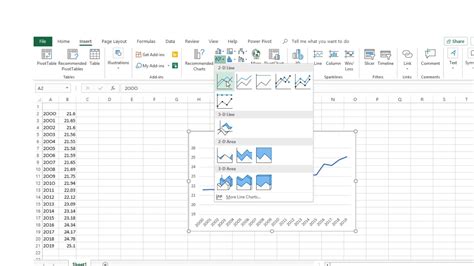 How To Make A Smooth Line Graph In Microsoft Excel YouTube