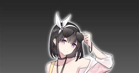 Girl Bluearchive Shizuyama Mashiro 真白真白呐 Pixiv