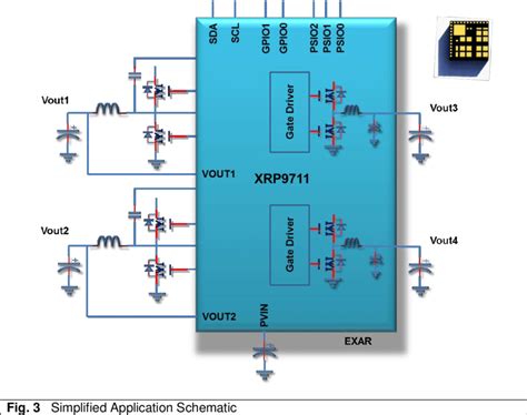 Depicts A Typical Schematic Where One Module Supports Four Synchronous