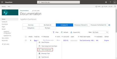 Take Assignment Screen Classic Microsoft 365