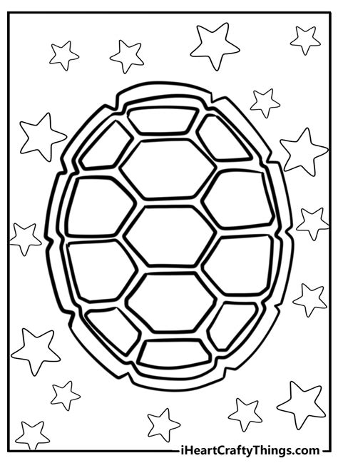 Turtle Shell Coloring Page 36 Turtle Coloring Pages Free Pdf