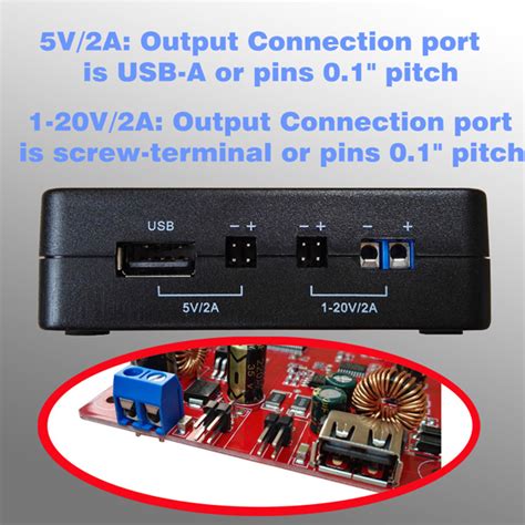 V A LCD Mini DC Power Supply USB Step Down Converter V To V Adjustable AUSCOM