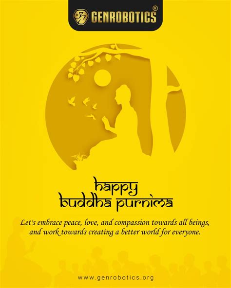 Genrobotics On Linkedin Buddhapurnima Genrobotics