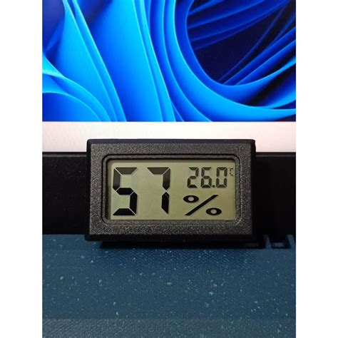 Jual Thermometer Digital Suhu Hygrometer Kelembapan Udara Humidity Sensor Shopee Indonesia