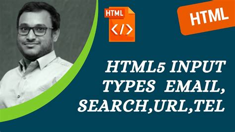44 Html5 Input Types Like Email Search Url Tel Attribute Input