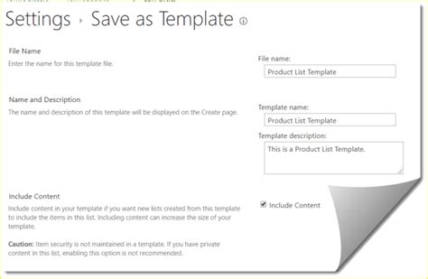 Save List As Template In Sharepoint Online Missing Spguides