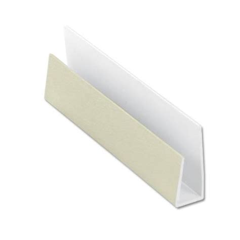 Cream Upvc Hollow Soffit J Trim 5m