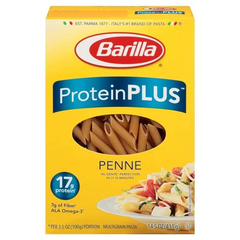 Barilla Proteinplus Multigrain Penne Pasta 14 5oz Protein Plus