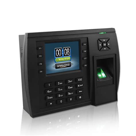 Model TFT Large Capacity Biometric Fingerprint Time Attendance System Time Attendance And