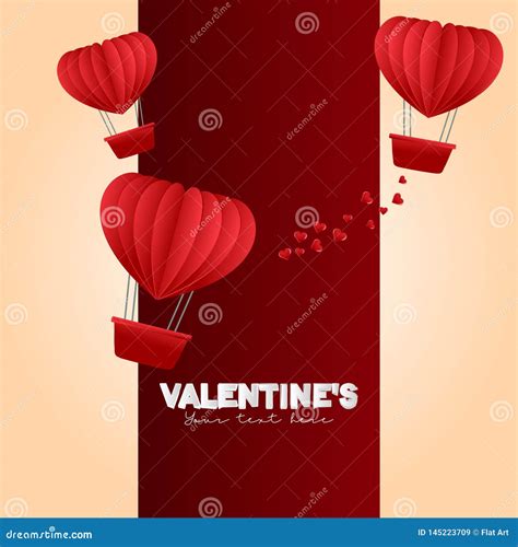 Fondo Abstracto De La Tarjeta Del D A De San Valent N Ilustraci N Del Vector Ilustraci N De