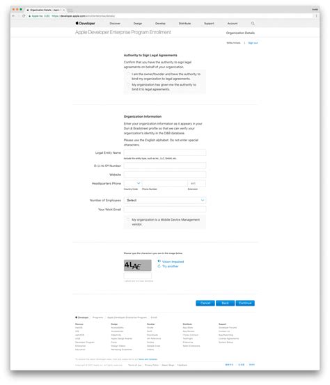 Comment Créer Un Compte Apple Developer Enterprise Program Agence Hmwk