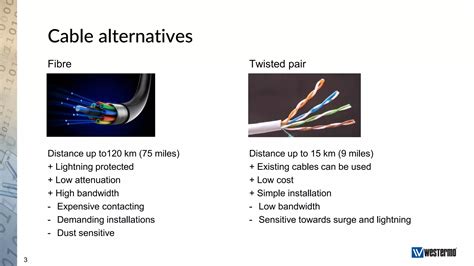 Copper Cables An Alternative To Fibre Extending Industrial Ethernet Ppt