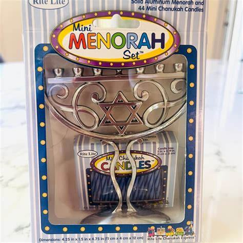 Mini Menorah Etsy